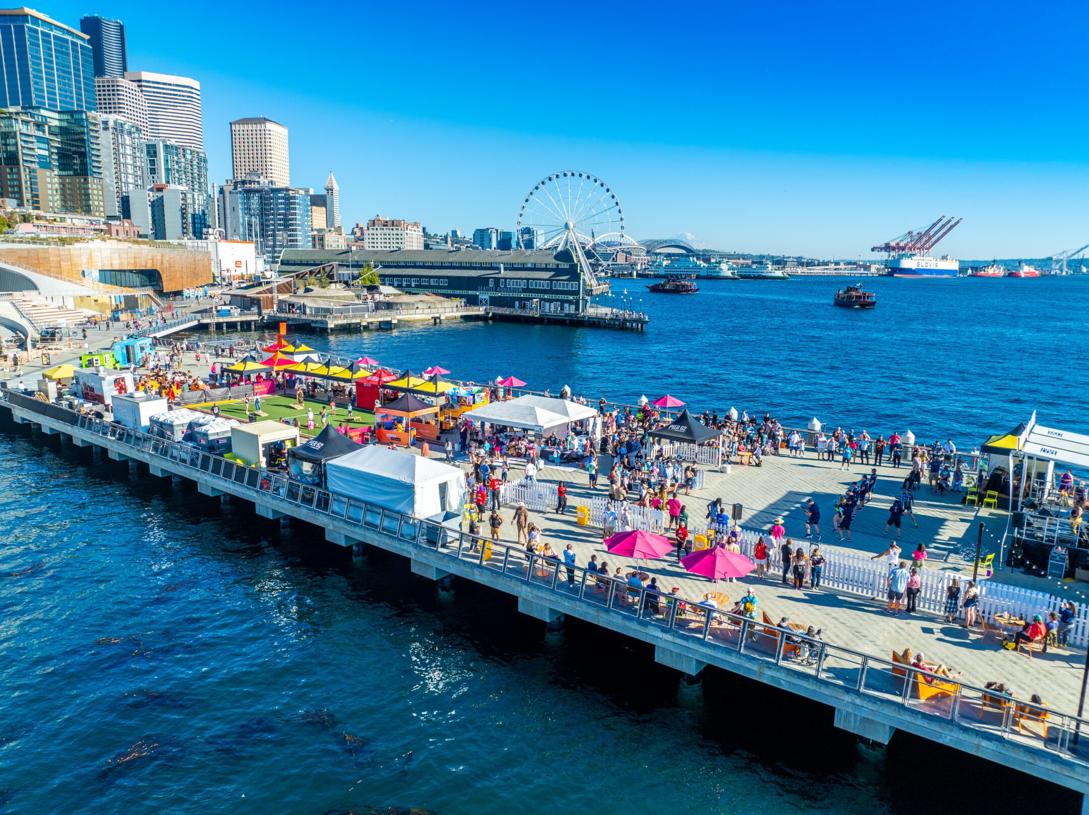 Free Outdoor Events at Seattle's Waterfront Park & Pier 62